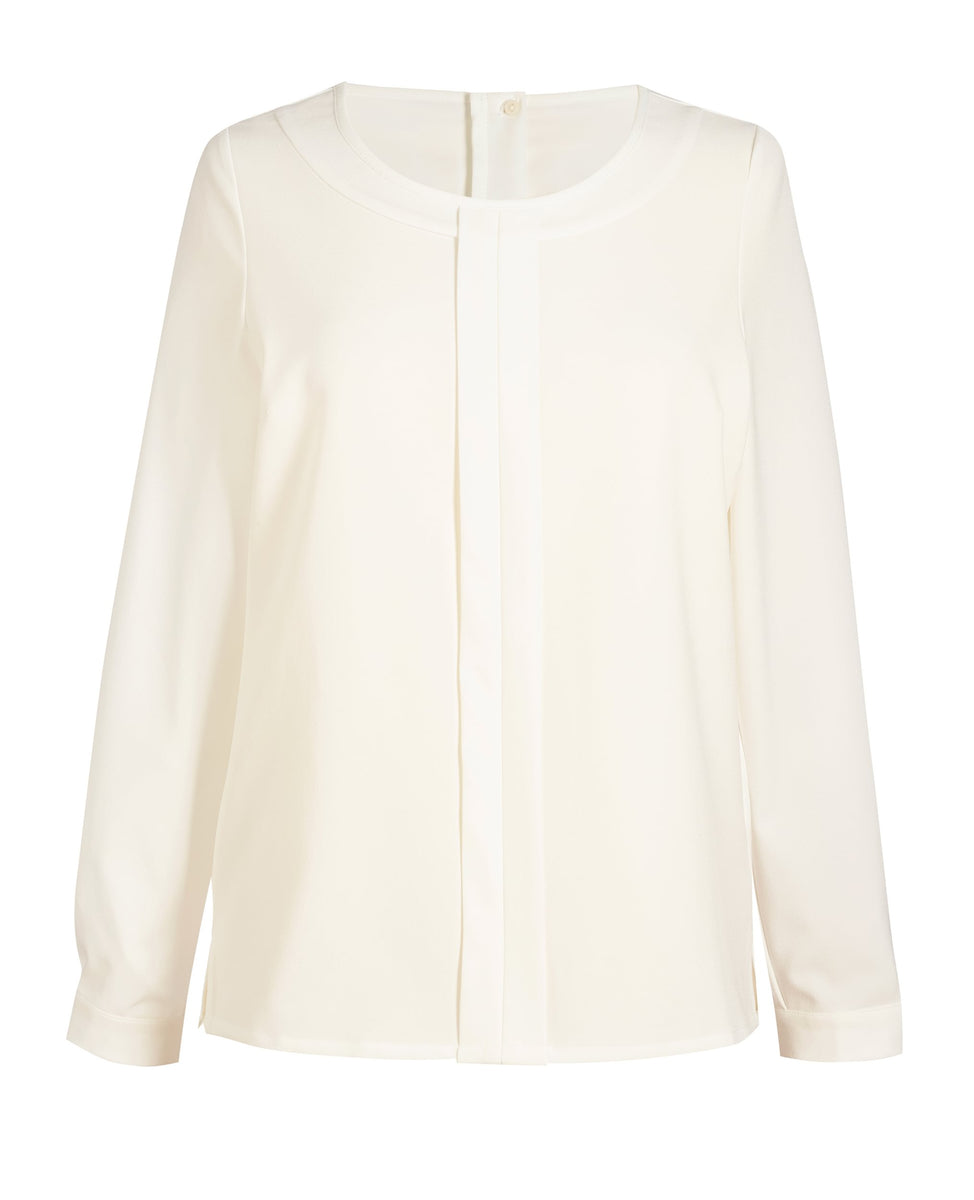 Riola Crepe De Chine Blouse – anthonykeithuniforms
